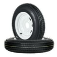 4.80-12 480-12 480X12 Trailer Tire and Wheel Assembly, Heavy-Duty Load ...