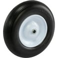4.80/4.00-8 Tire and Wheel 1 inch Axle, 3" Hub Flat Free 16 inch Solid ...