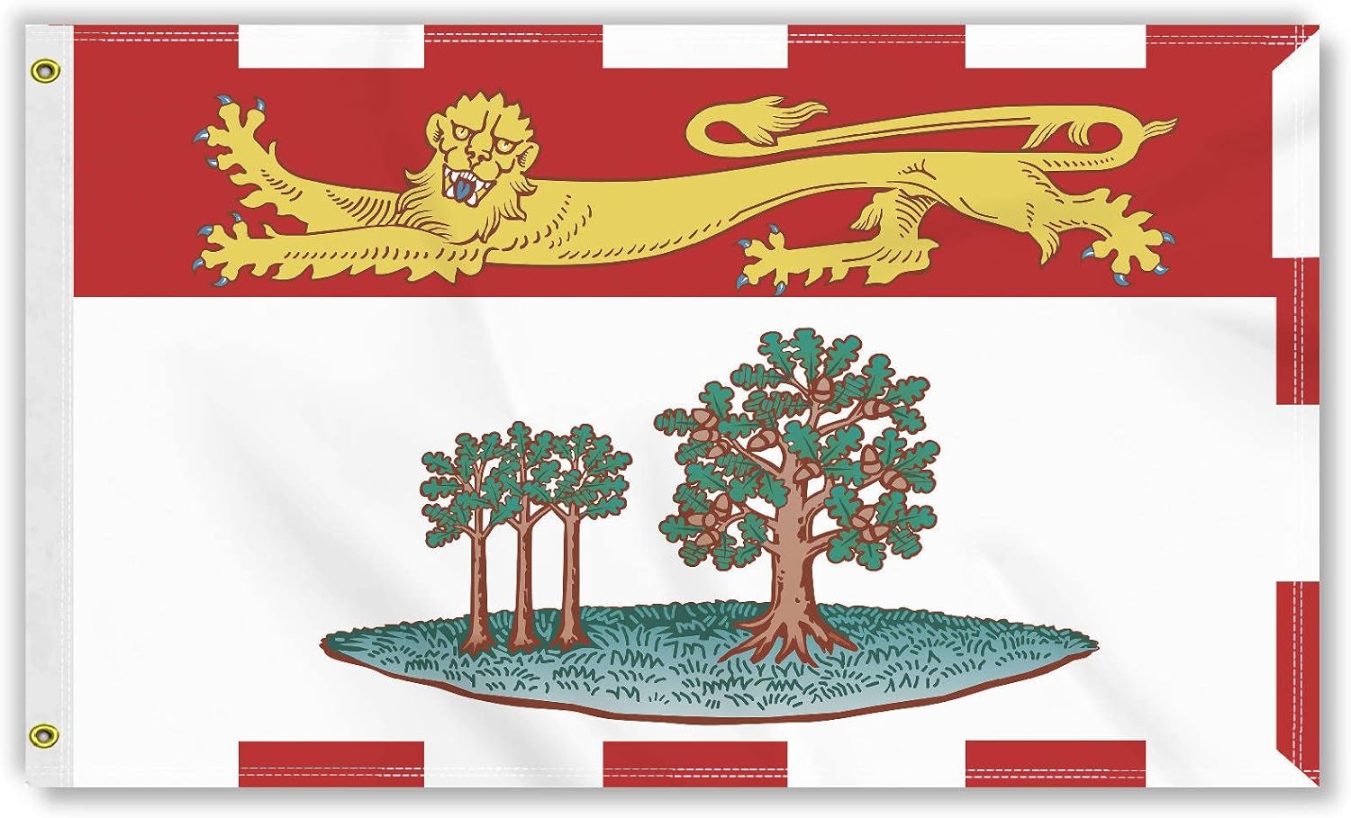 4.85x8 FT Edward Prince Island Flag, Large PEI Canada Province Outdoor ...
