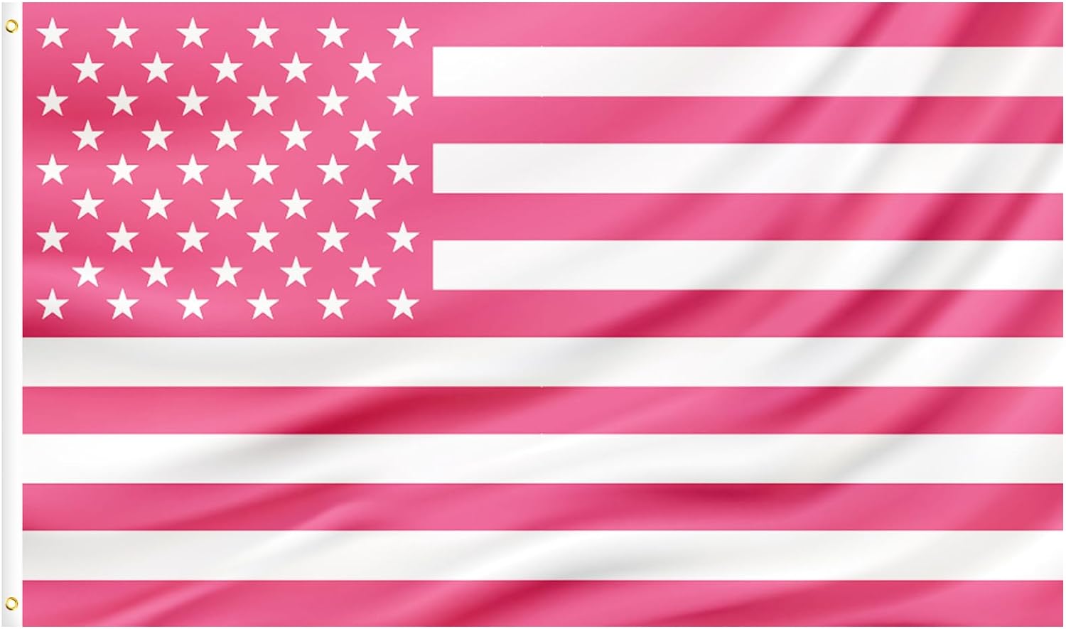4.85x8 FT Pink American Flag Standard United States Flag, USA Polyester ...