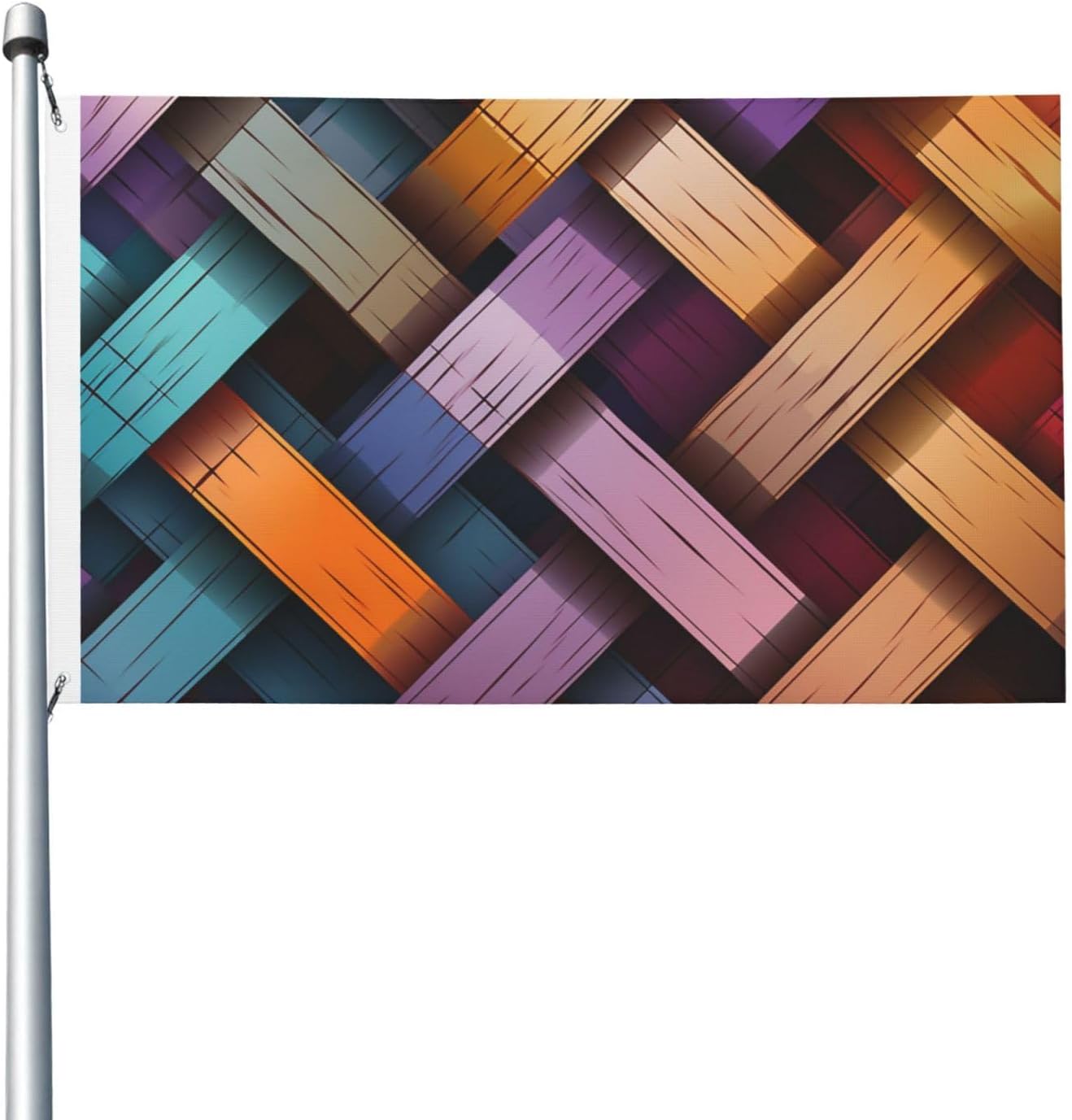 4.85x8 ft Flags Flag Outside Yard Flag Coloured Twill Lattice Funny ...