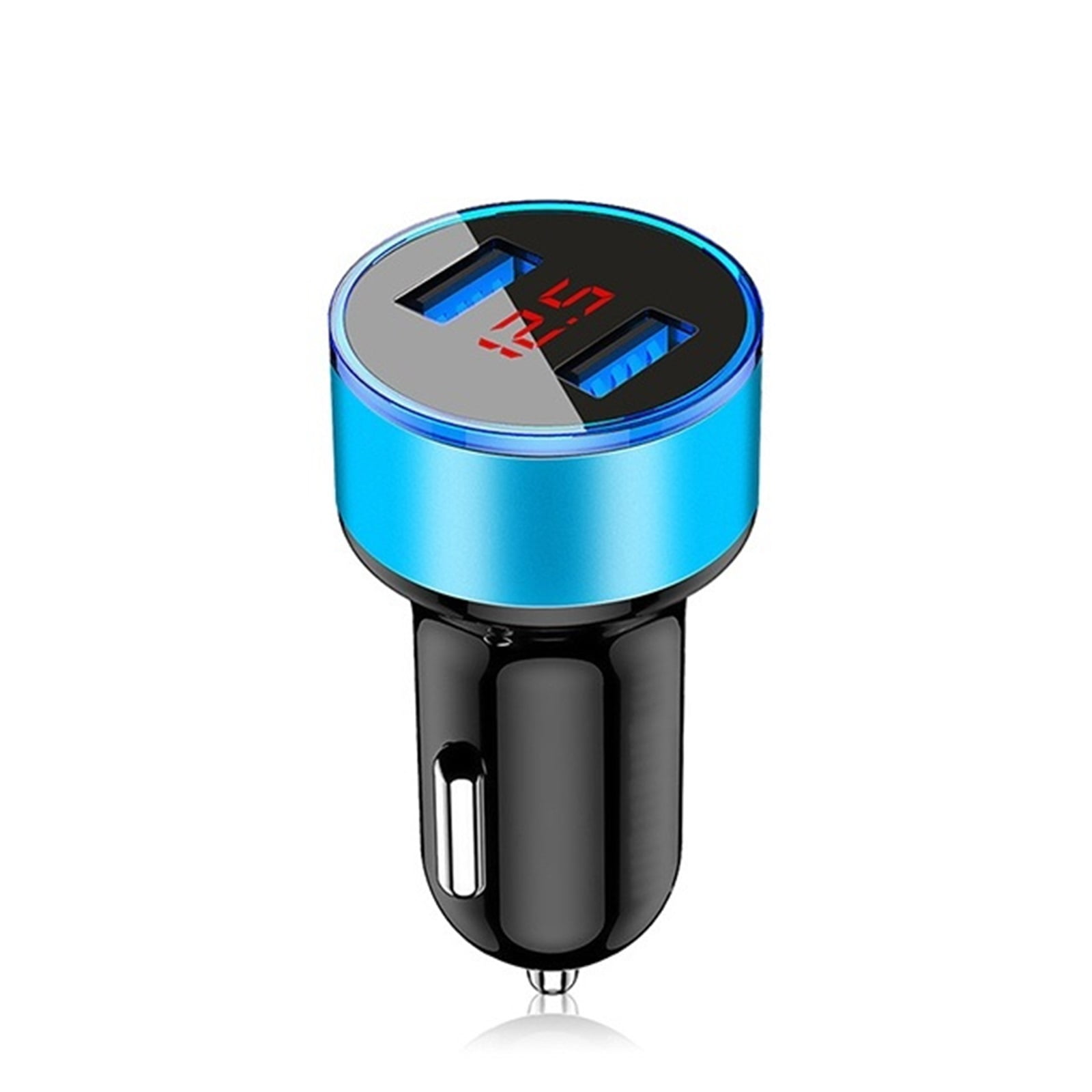 4.8A 5V Car Chargers,2 Ports Fast Charging,Universal Aluminum Dual USB Car-charger Adapter For ...