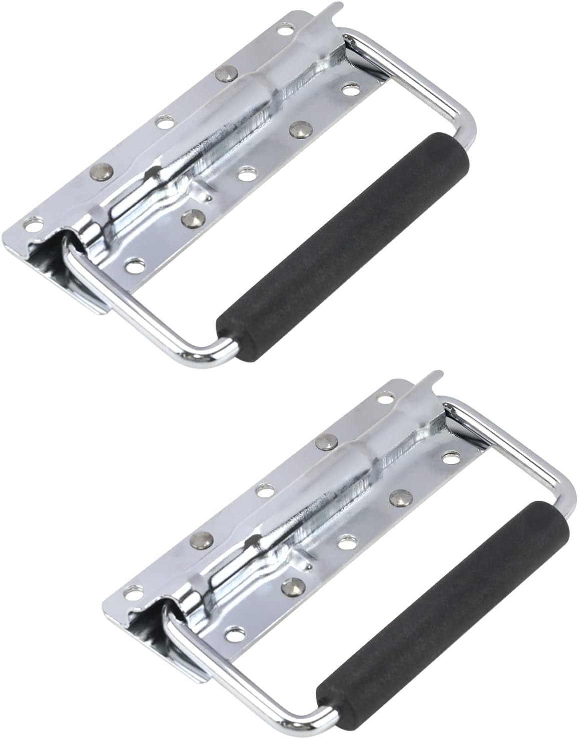 4.8Inch Spring Loaded Handle Heavy Duty Handle for Toolbox Chest Case ...