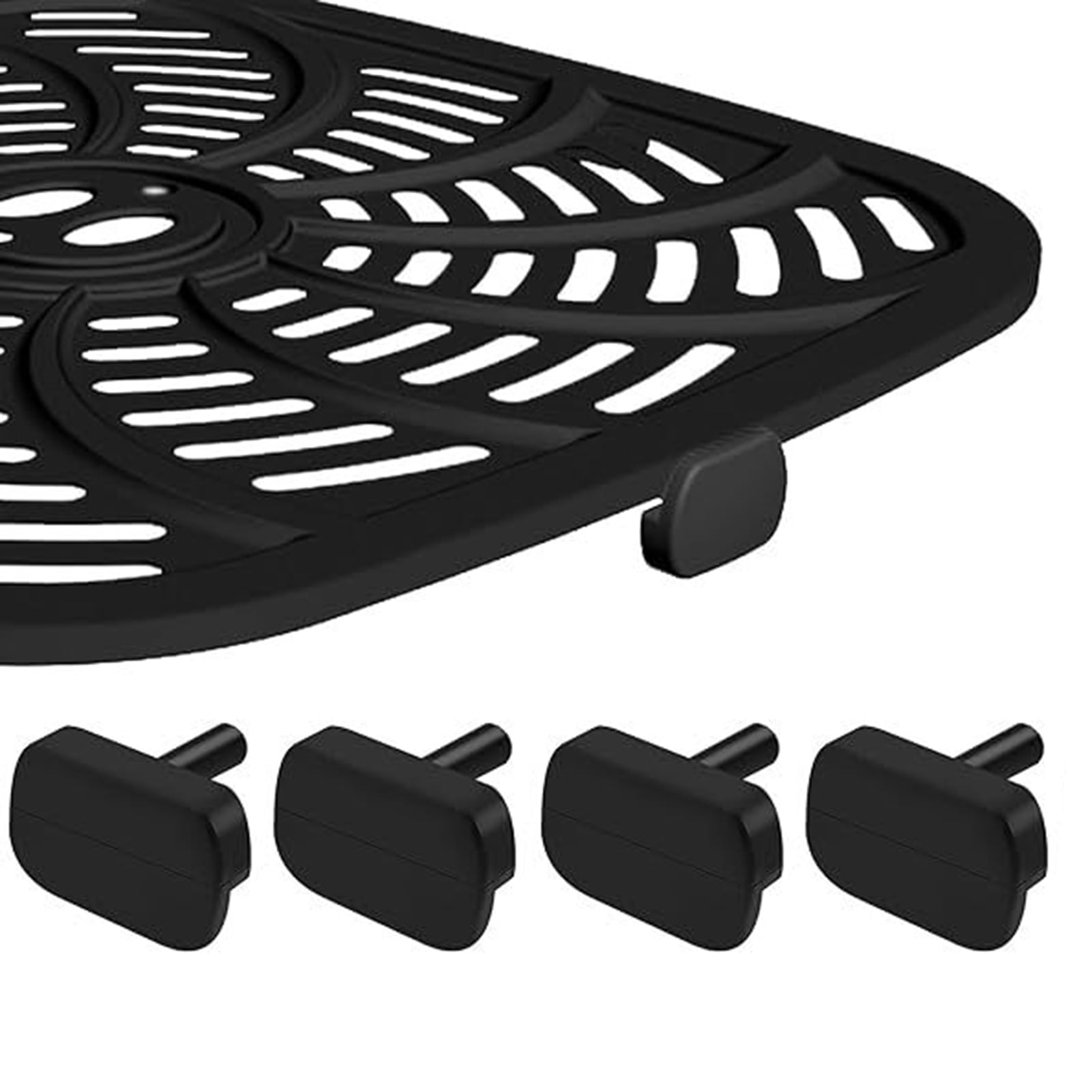 4/8Pcs Silicone Fryer Rubber Feet for Gourmia GAF856 GAF566 Heat ...