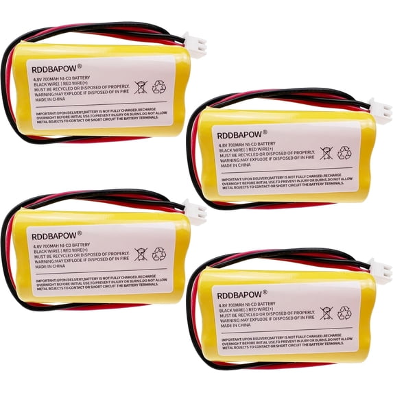 4.8V 700mAh BL93NC487 Ni-CD Exit Sign Emergency Light Battery for ...