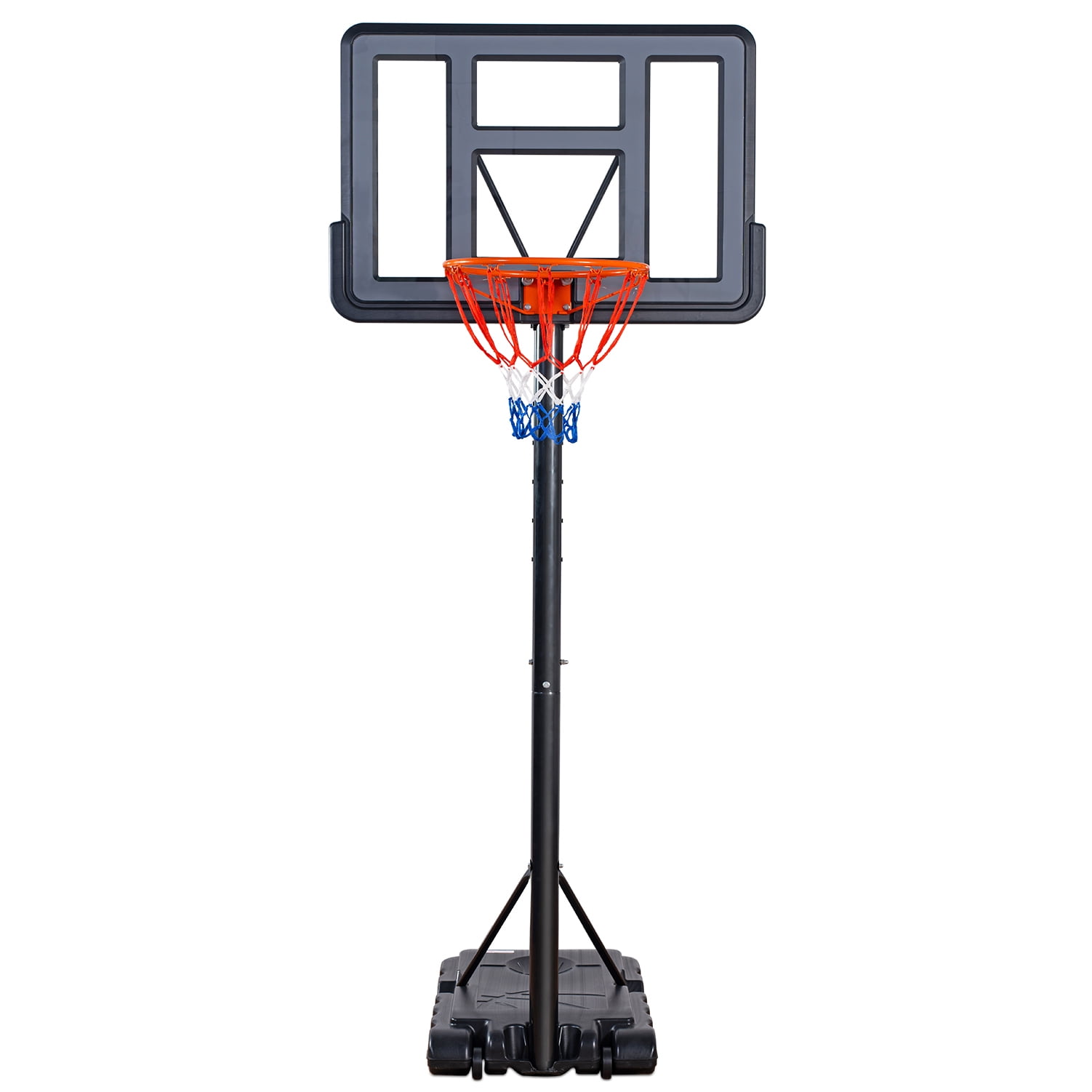 G G X 9 Portable Basketball Hoop, 44 inch Backboard, 4.8-10 ft ...