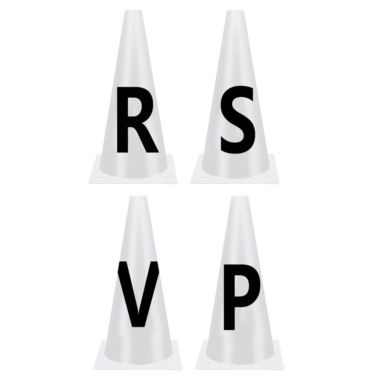 4/8pcs Letters Dressage Cones Light weight Equestrians Athletes ...