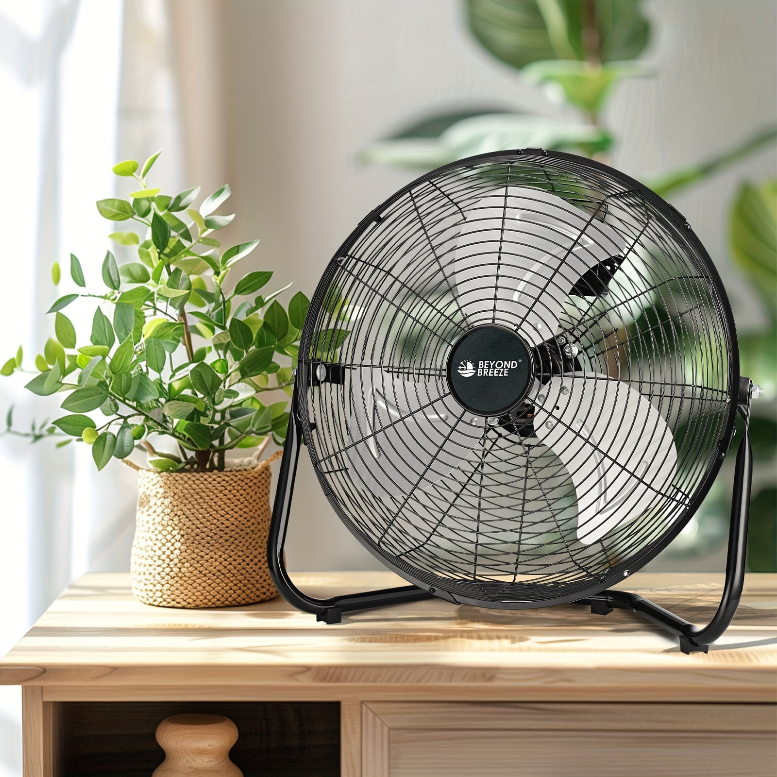 4/9/14/20 Inch High Velocity Industrial Floor Fan, 3-Speed Heavy Duty ...