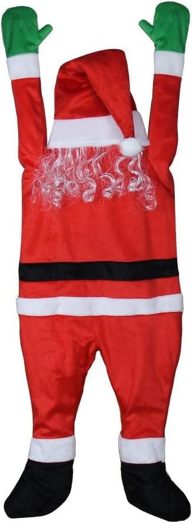 4.92 FT Christmas Hanging Santa Claus,Christmas Outdoor Decoration for ...