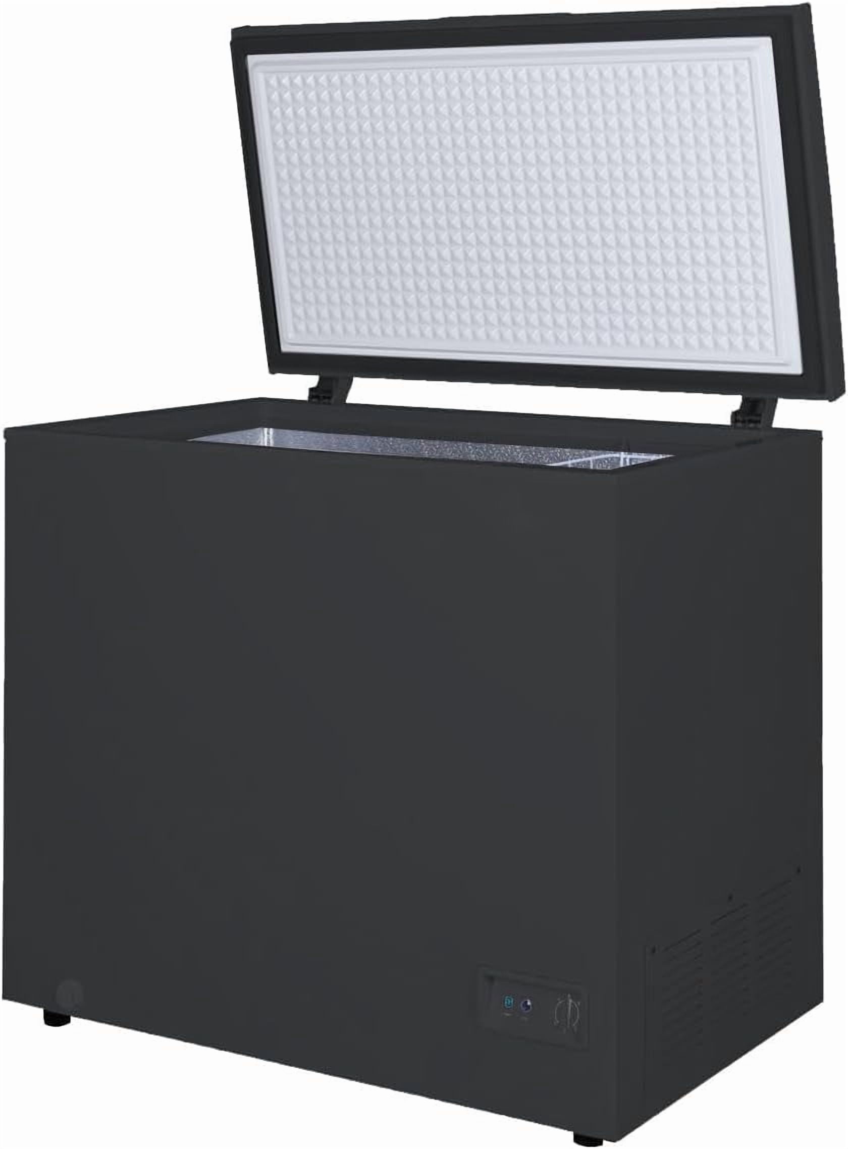 4.98 Cubic Feet Deep Chest Freezer Compact Freezers with Adjustable ...