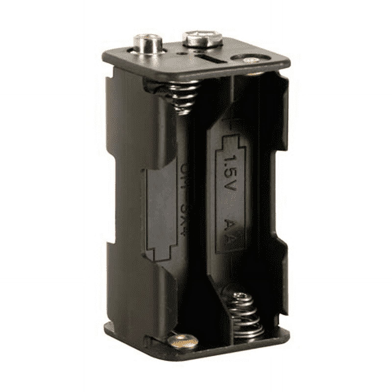 Velleman BH343B Battery Holder for 4 x AA-Cell with Snap Terminals ...