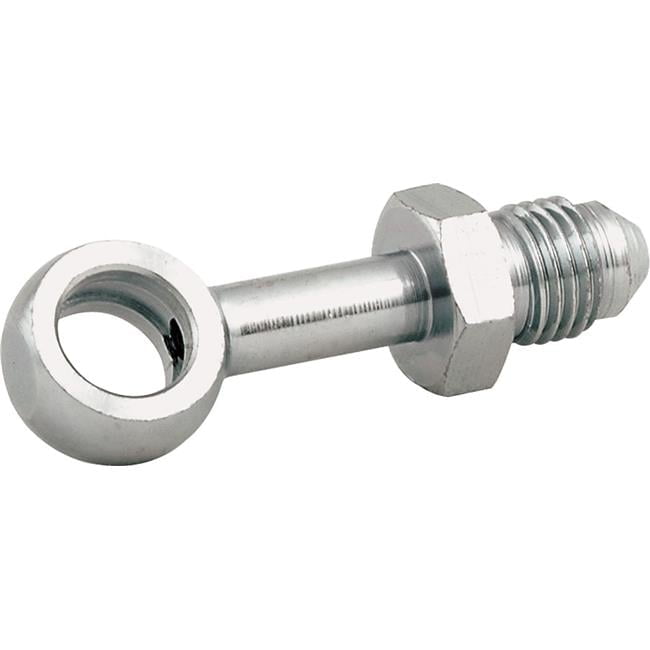 4 AN Male to 10 mm Banjo Fittings with Extension, Nickel Plated - Pack ...