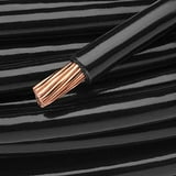 4 AWG Stranded THHN Black Wire - 100 Feet - 600 Volt 90C - Walmart.com