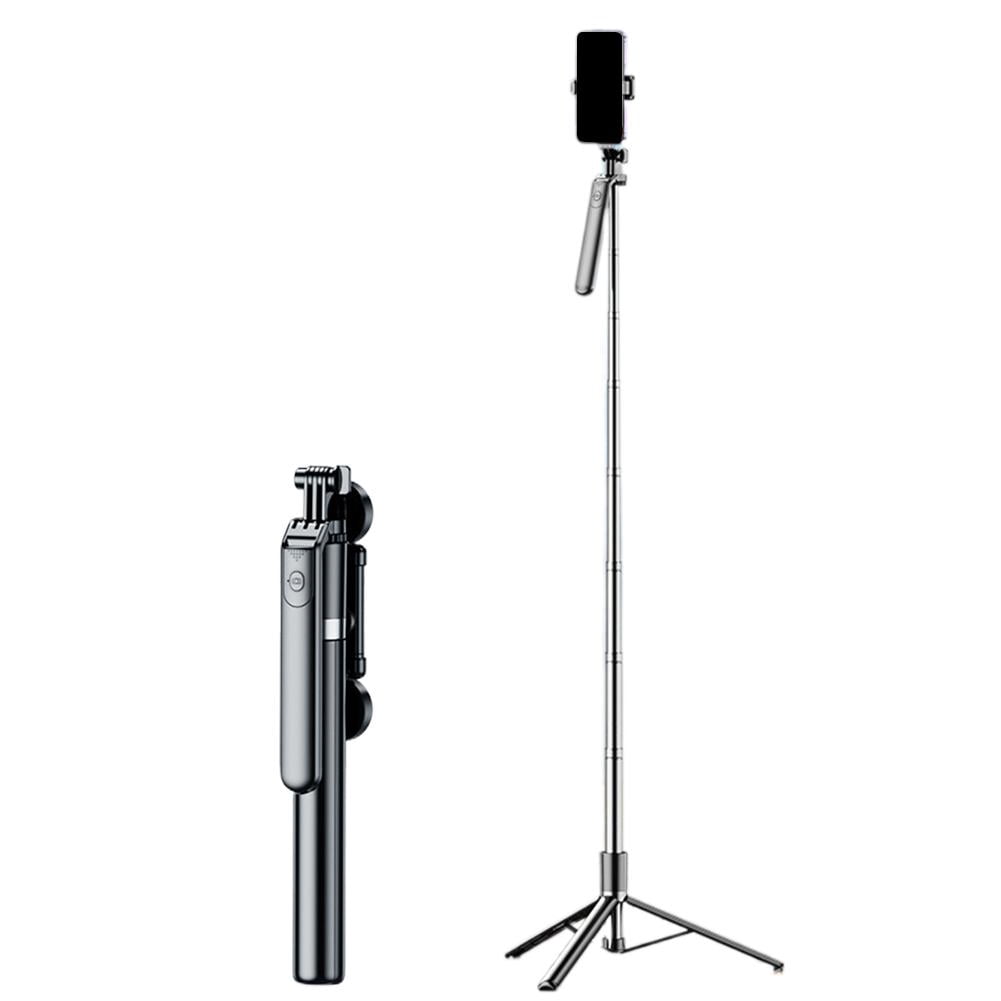 4-AXIS ANTI-SHAKE MULTI-FUNCTIONAL SELFIE STICK WITH BLUETOOTH REMOTE ...