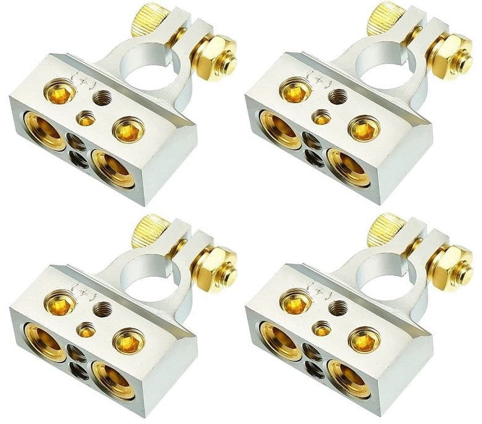 4 Absolute BTC300P 0/2/4/6/8 AWG Single Positive Power Battery Terminal ...