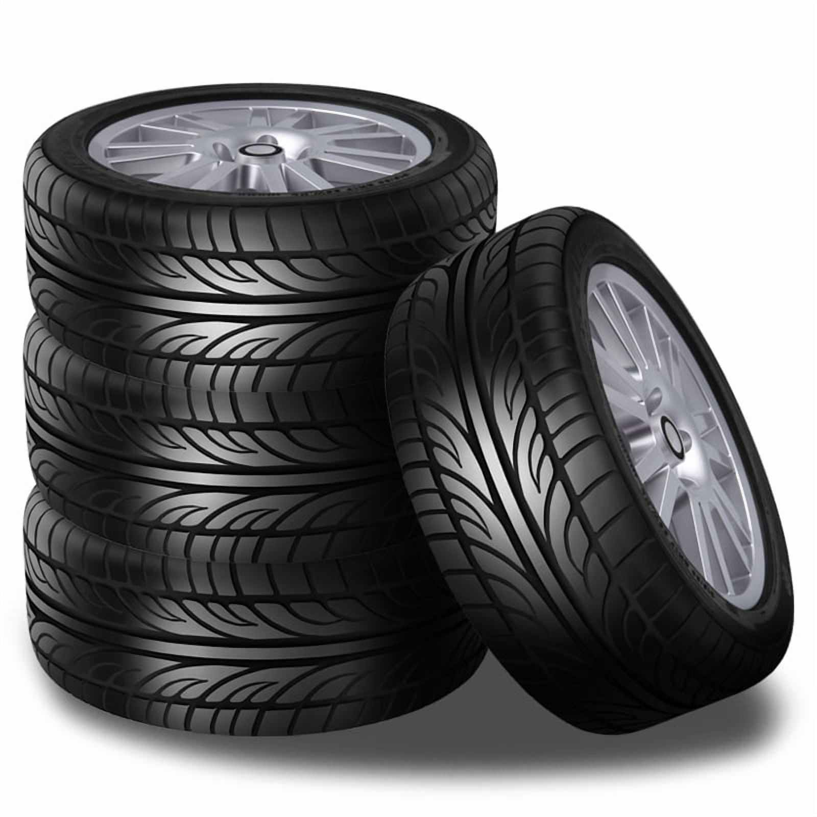 4 Accelera Alpha 185/55R14 80V High Performance Tires 400AA UTQG ...