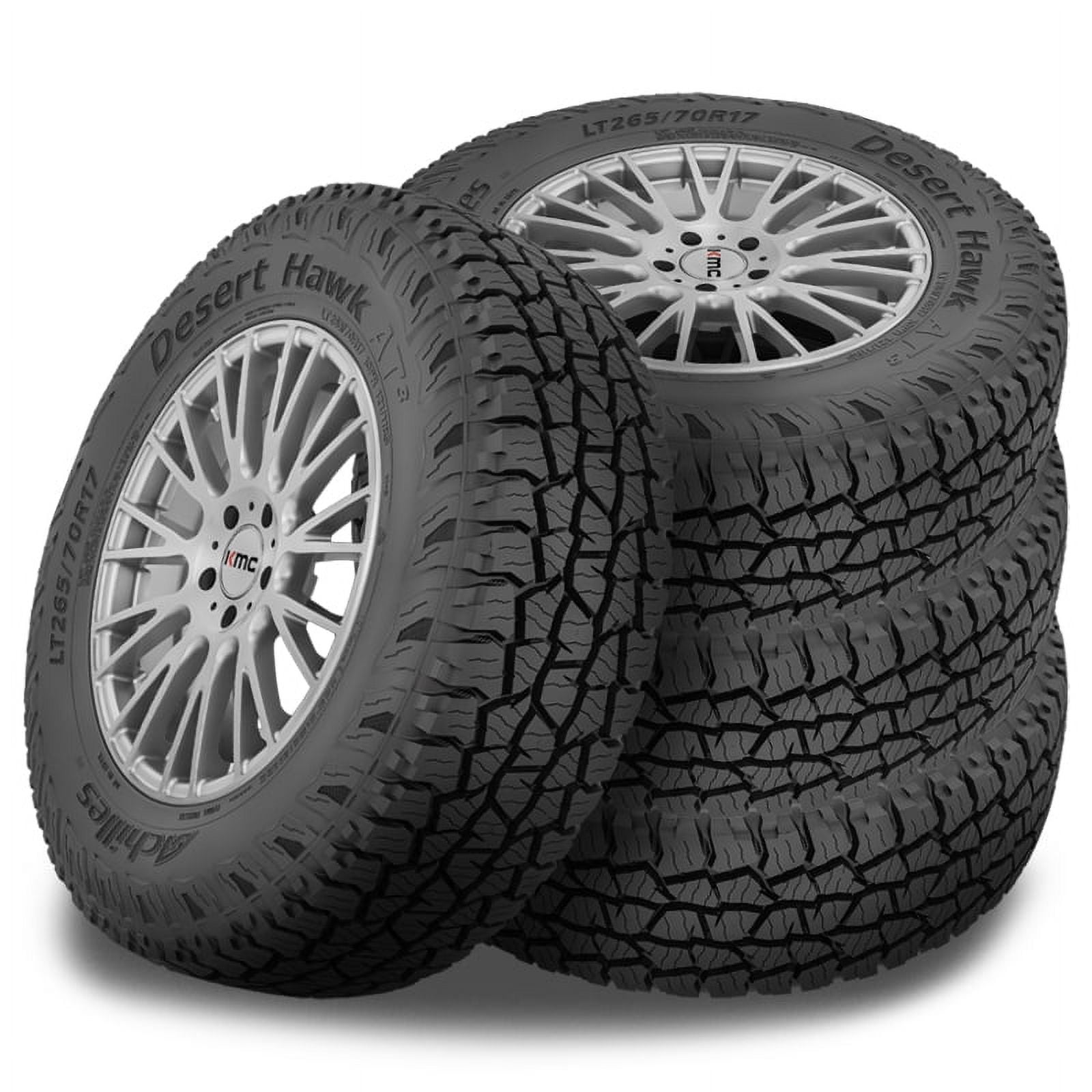 4 Achilles Desert Hawk AT3 275/65R20 126/123S 10 PLY Rating All Terrain ...