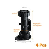 4* Adjustable Cabinet Legs Plinth Feet Base Furniture Foot For Home Use ...