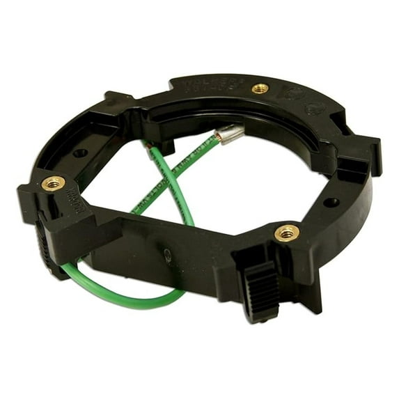4" Adjustable Leveling Ring - 1-1/8" Height PVC Floor Box Adapter - Non ...