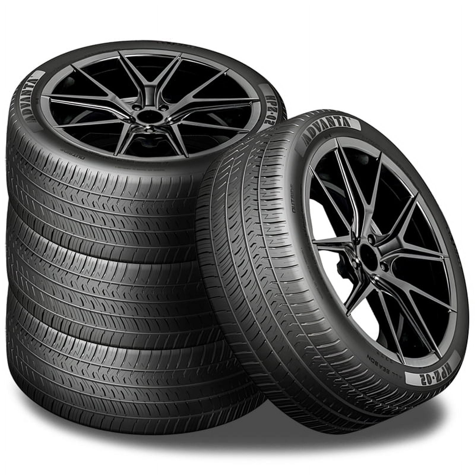 4 Advanta HPZ-02 255/35R20 97W All Season 50K Mile Warranty Extra Load ...