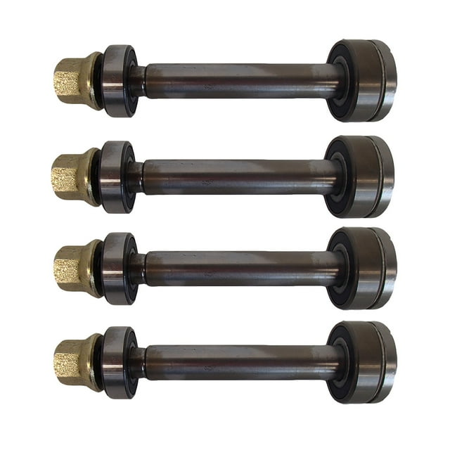 RAParts (4) Aftermarket Replacement Spindle Shafts Includes Bearings ...