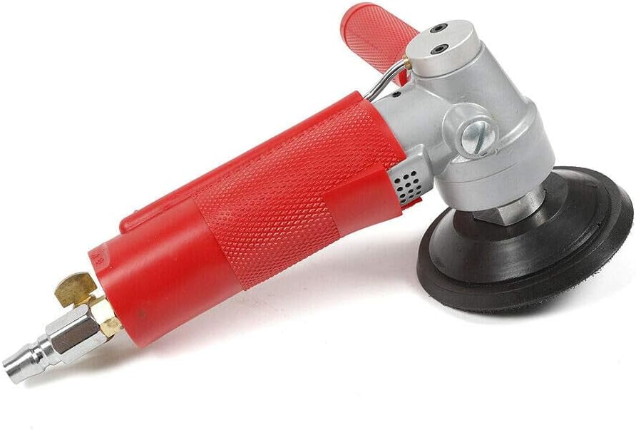 4" Air Wet Polisher, Pneumatic Water Grinder, 4300 RPM High-Speed Air ...