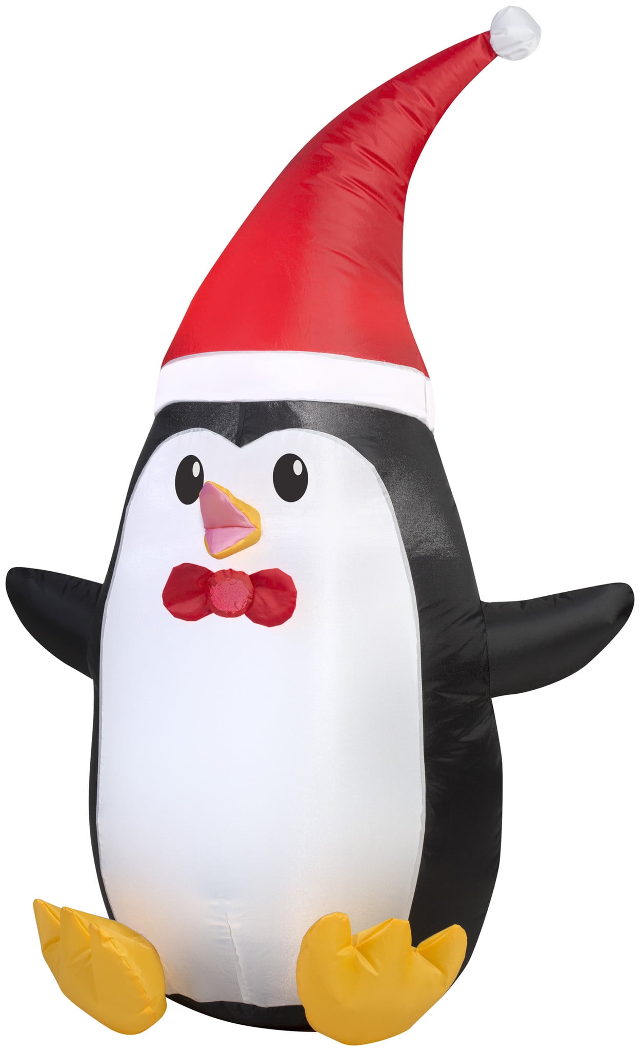 4' Airblown Outdoor Penguin Christmas Inflatable - Walmart.com
