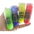 4 Alien Test Tube Slime With Mini Figurine - Oozy Gooey Fun Party Favor ...