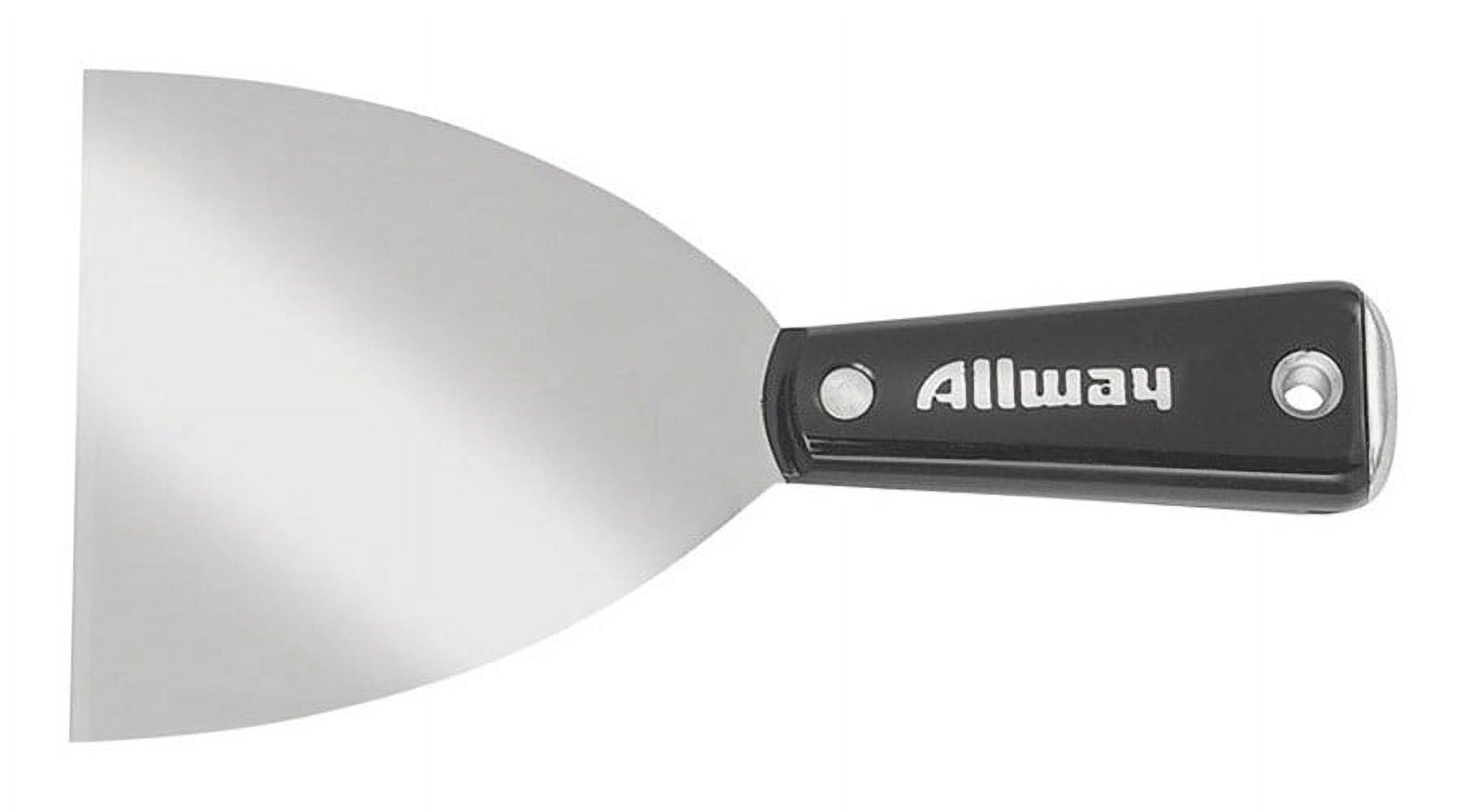4" Allway Tools X4F X-Series Flex Nylon Handle Tape Knife, Hammer End ...