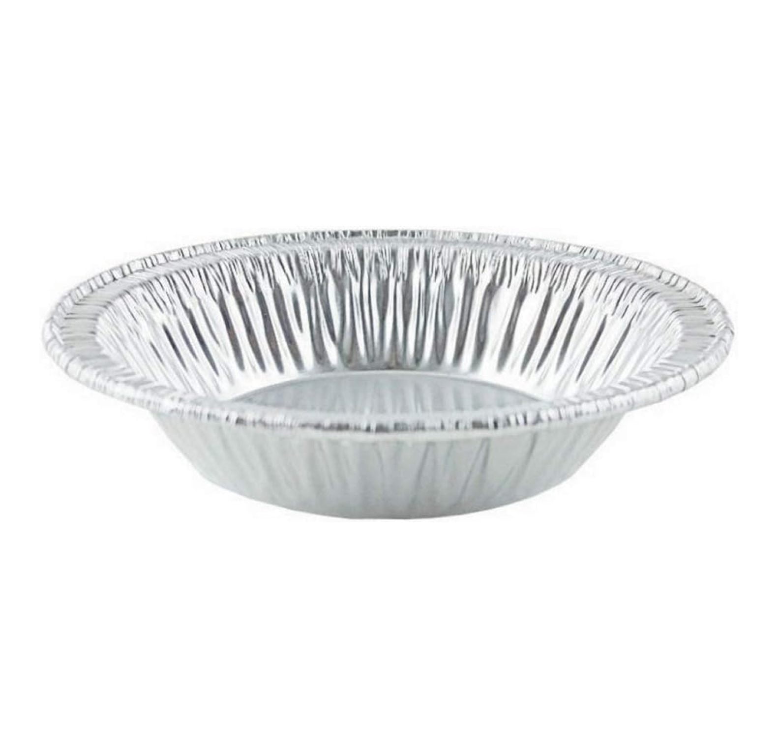 4" Aluminum Tart Pan 7/8" Deep - Disposable Mini Baking Pie Tins (Pack ...