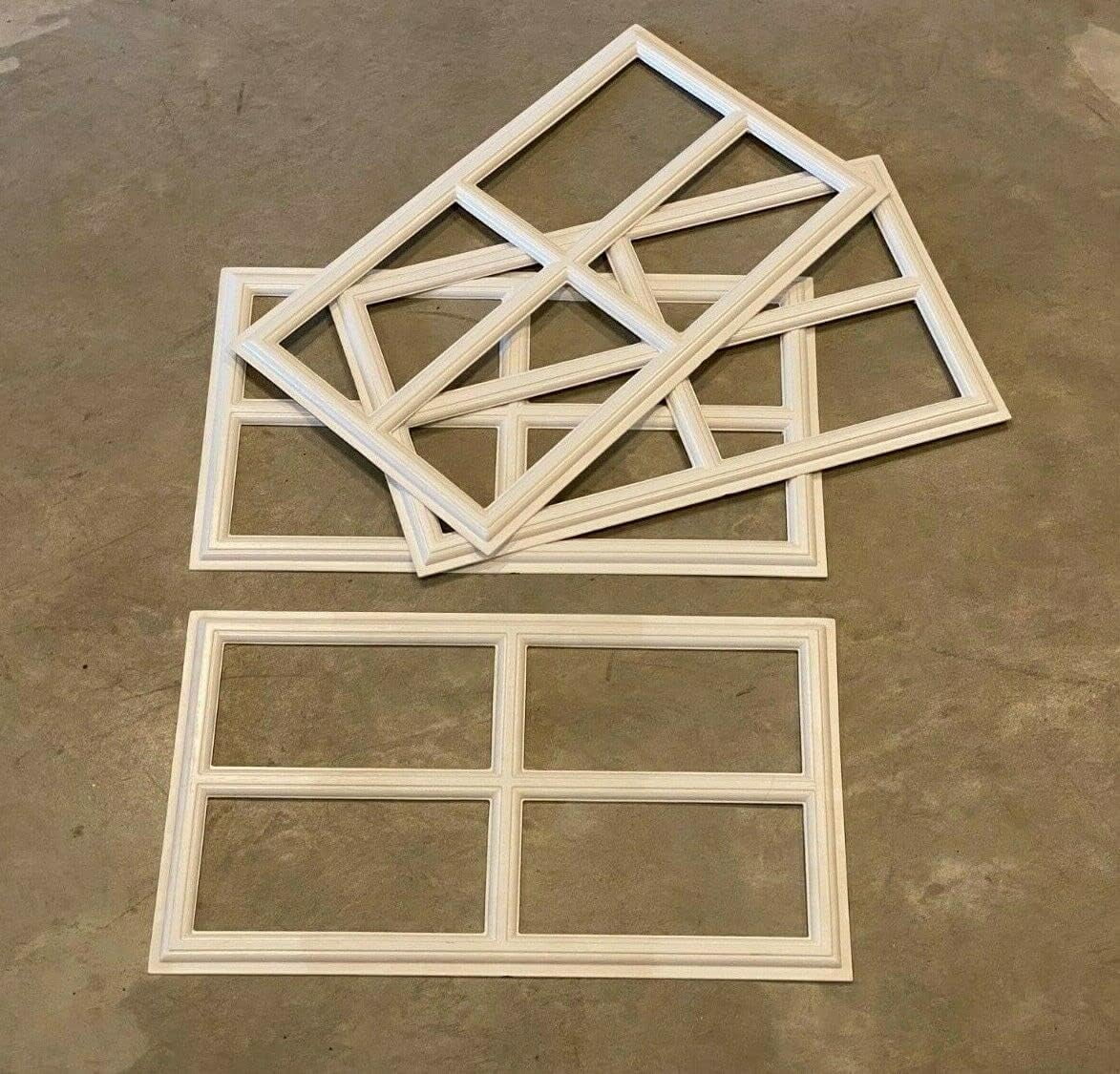 4 Amarr Stockton Short Panel Replacement Inserts for Amarr Garage Door ...