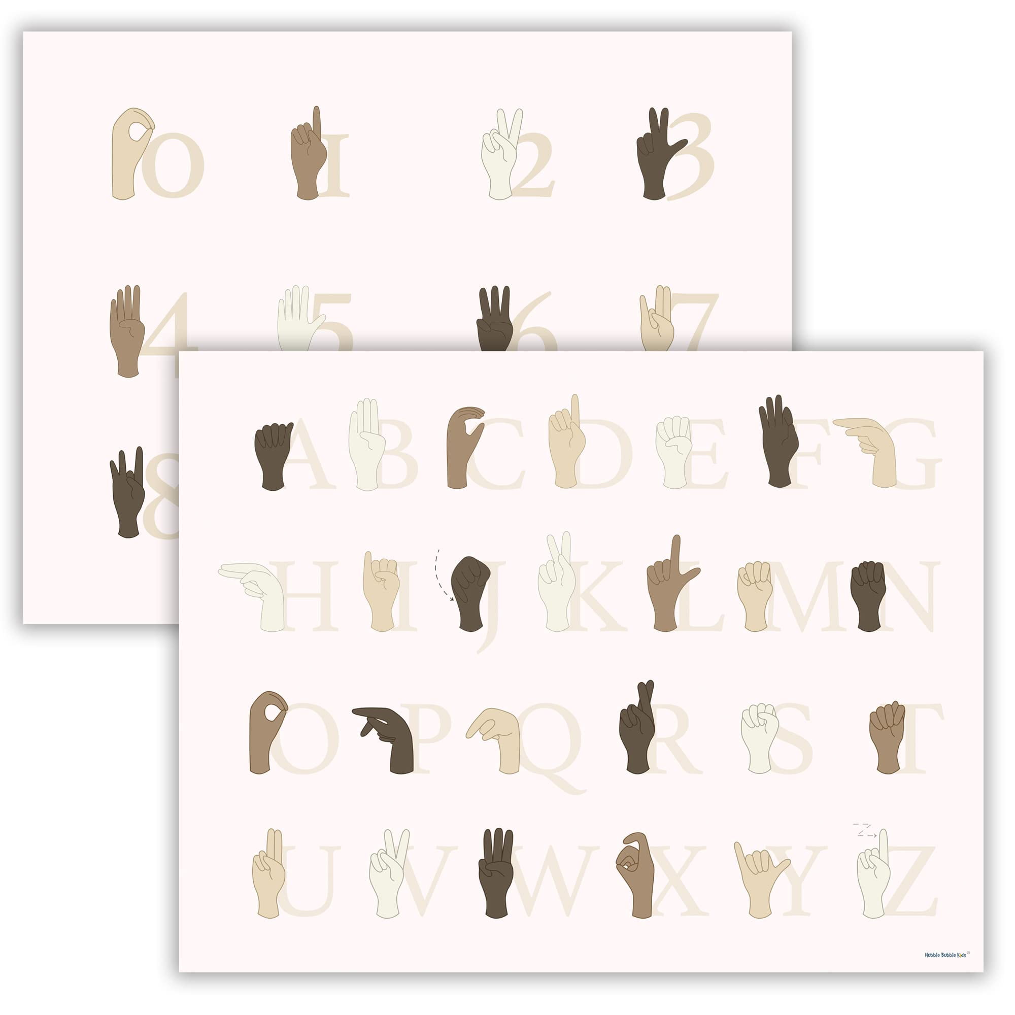 4 American Sign Language Posters American Sign Language Posters for ...