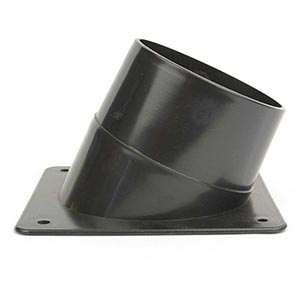 4" Angled Dust Collector Port For Router Table - Walmart.com