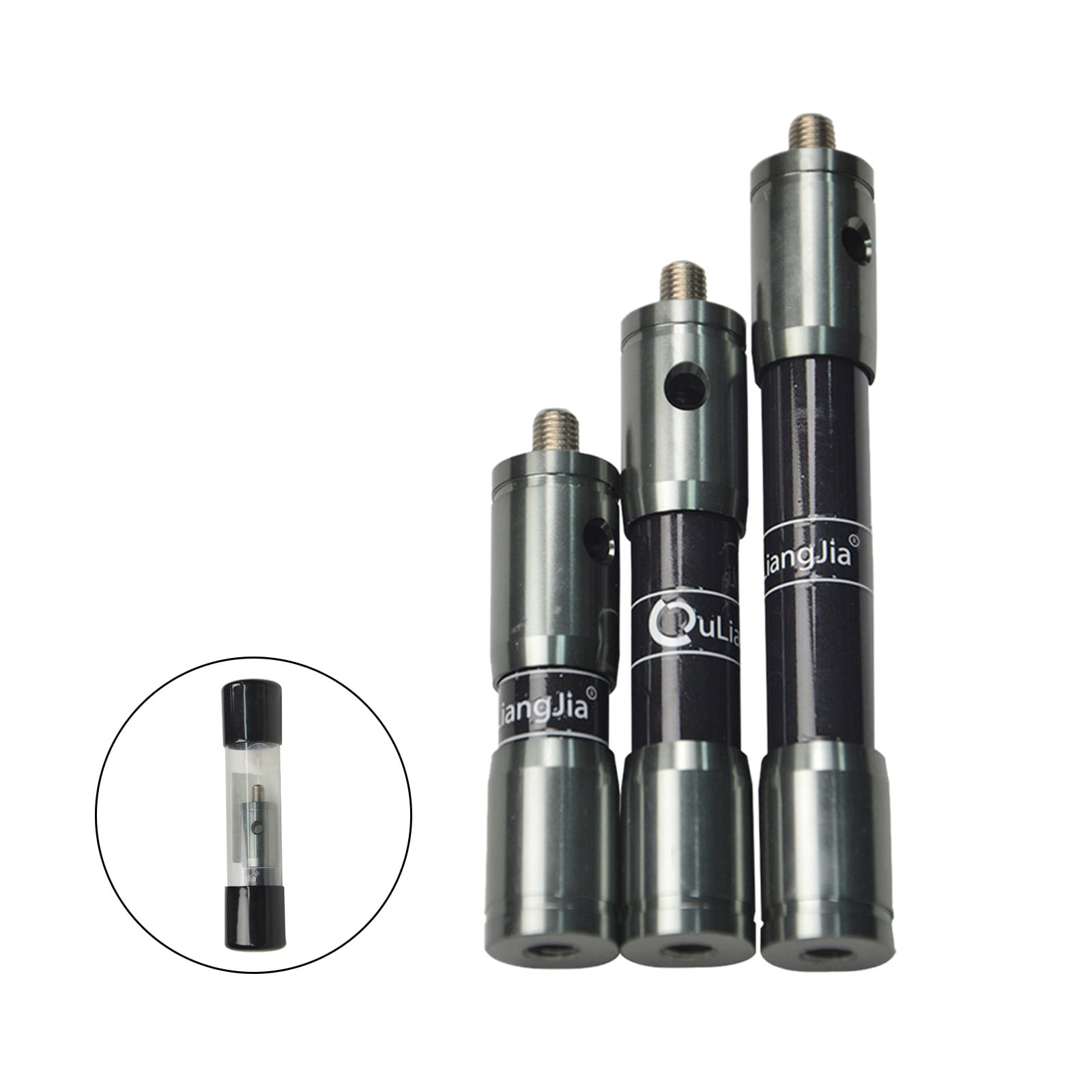 4" Archery Carbon Stabilizer Bar Bow Balance Rod Short Side Extender ...