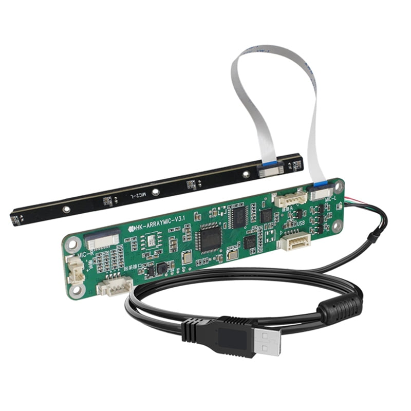 4-Array Directional Microphone Array USB Linear 60-Degree Sound Pickup ...