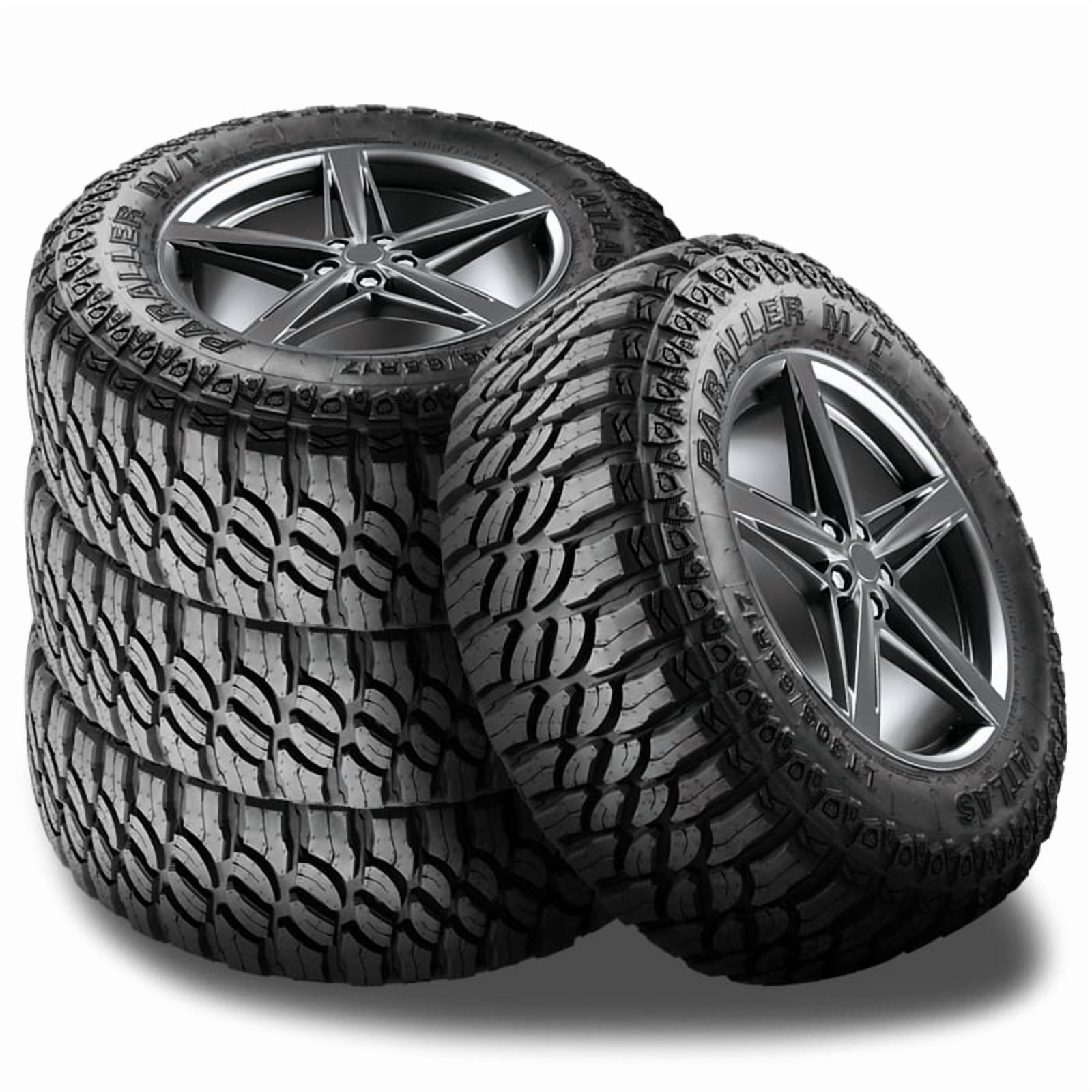 4 Atlas Paraller MT 33X12.50R22LT 109Q Mud Tires [ 10 Ply / Load Range ...
