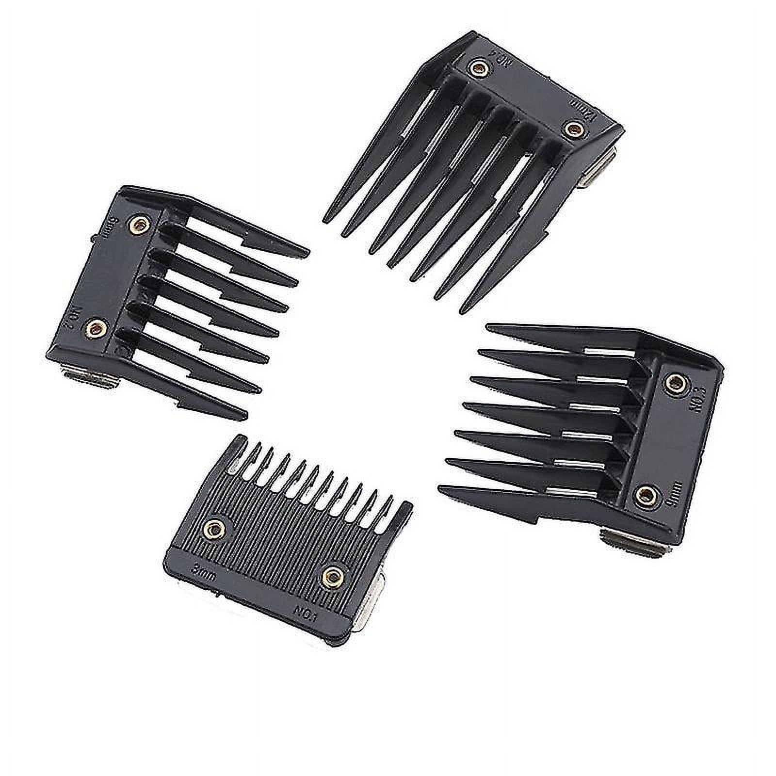 4 Attachment Comb Set For Wahl With Metal Backed Cutting Guide 3mm 6mm ...