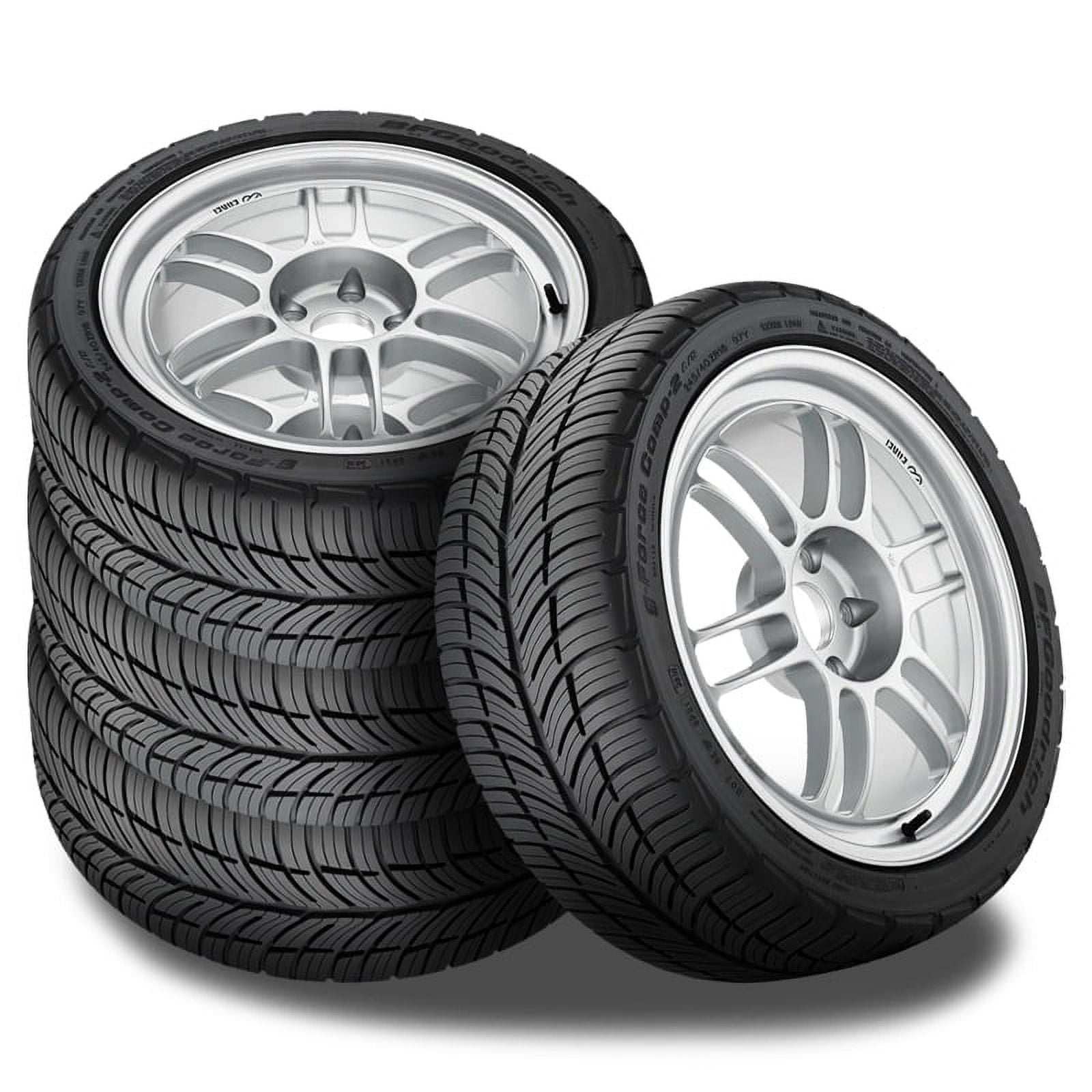4 BFGoodrich G-Force Comp-2 A/S Plus 225/55R16 95W UHP Performance ...