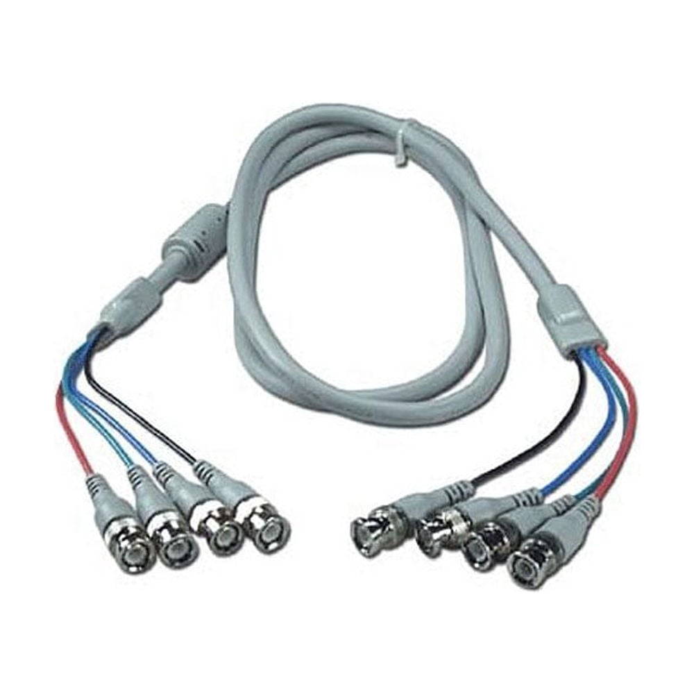 4 BNC to 4 BNC RGBS Composite Sync High Resolution Video Cable - 6FT ...