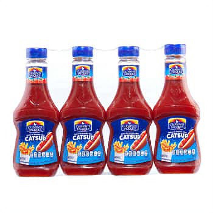 4 BOTTLES OF 320 GRAMS OF CATSUP, EACH - Walmart.com