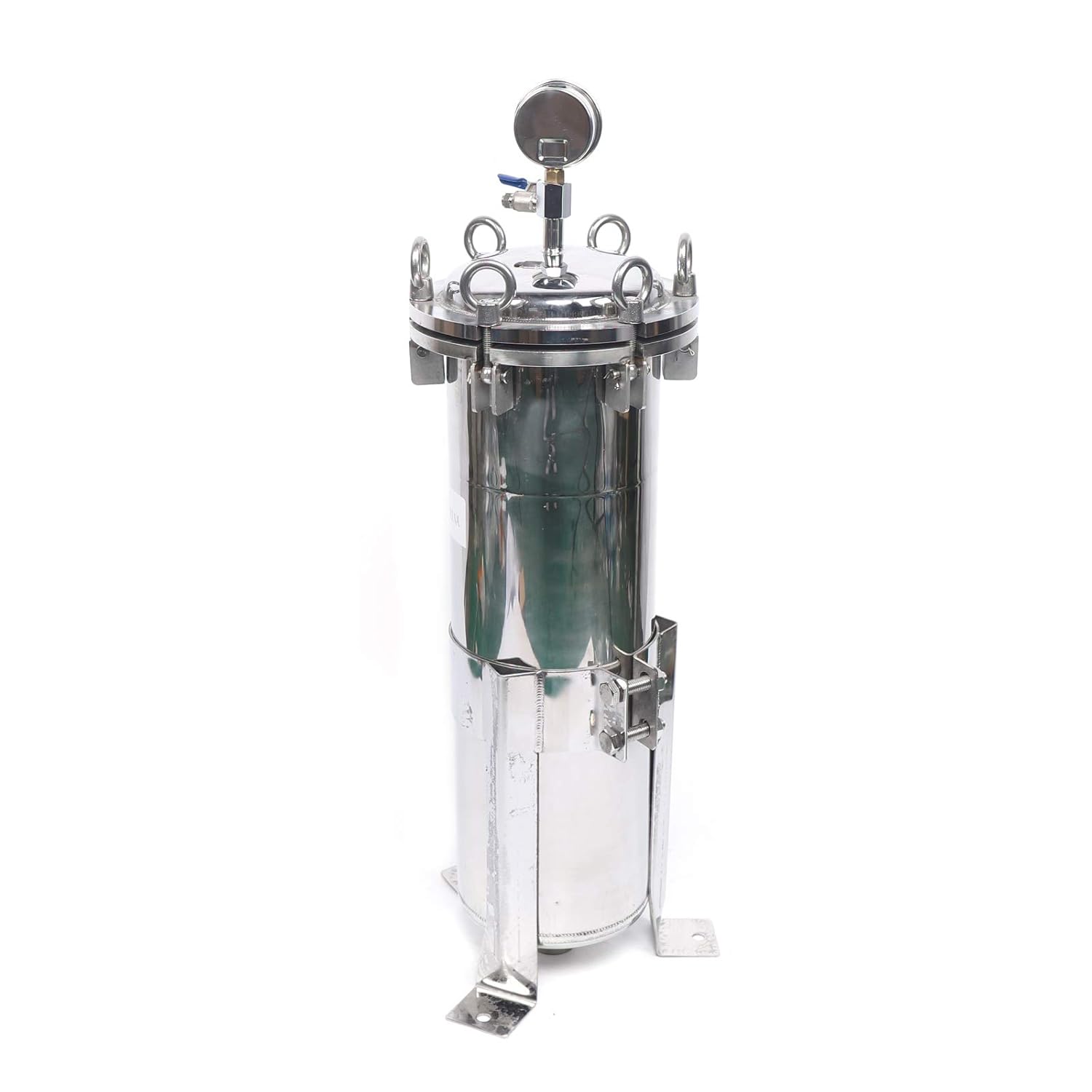 #4 Bag Filter Housing 304 Stainless Steel Industrial Sock Filter 150PSI ...