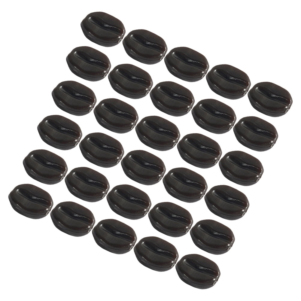 4 Bags Artificial Coffee Bean Model Simulation Food Model Coffee Bean ...