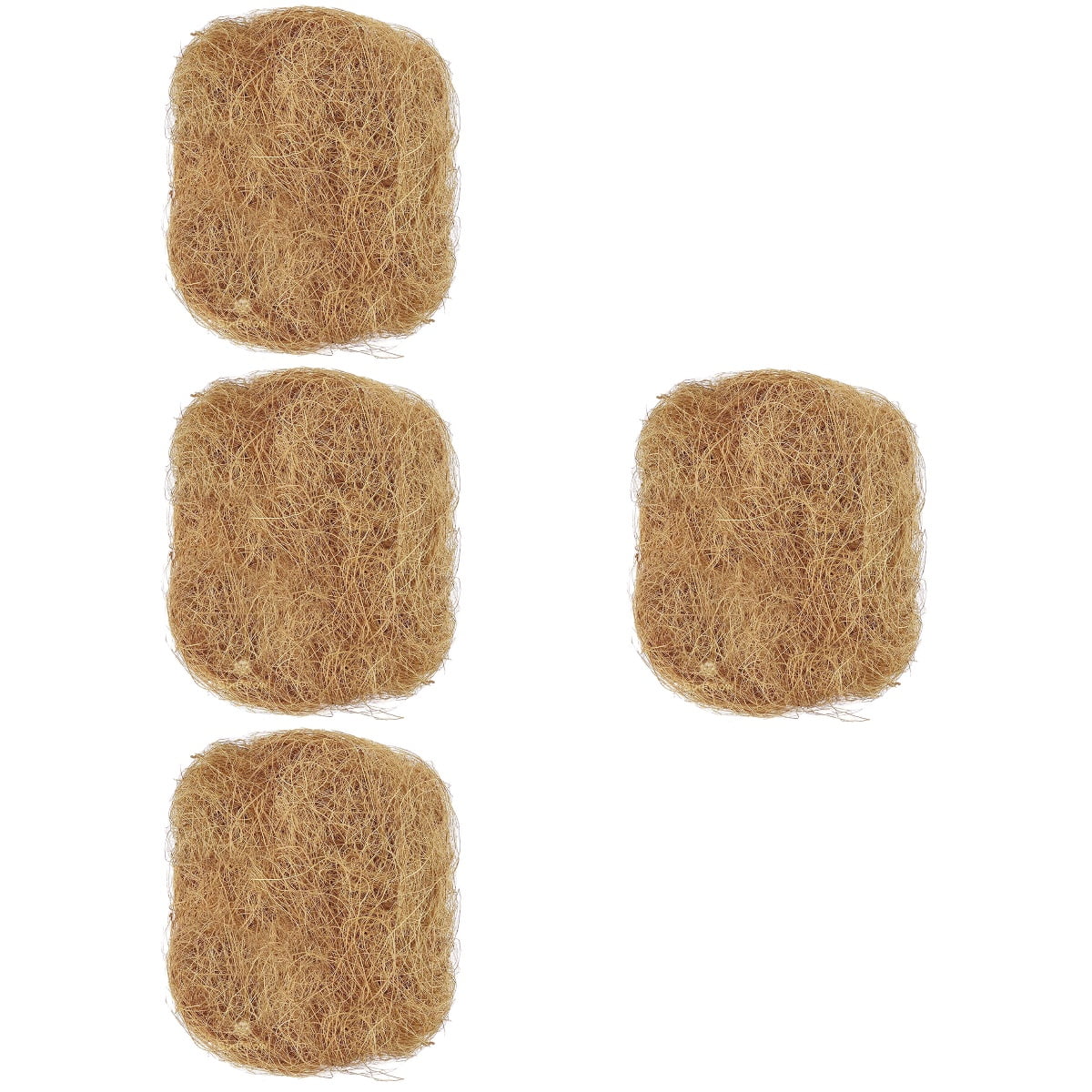 4 Bags Hamster Bird's Nest Breeding Mat Pet Supplies Coconut Fiber ...