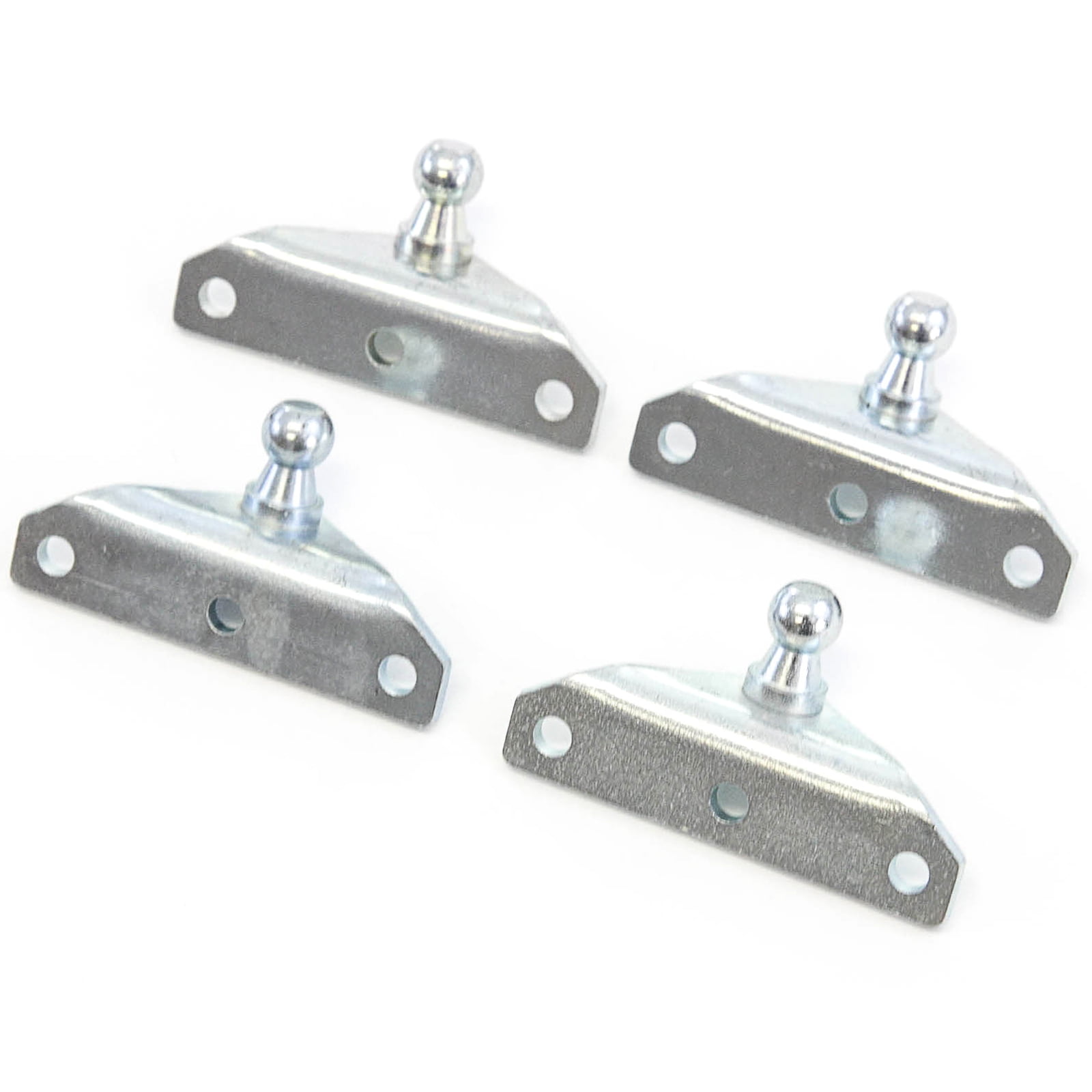 4 Ball Stud Brackets 10mm Compatible with Gas Prop Strut Spring Lift Coated Steel 10mm - Walmart.com