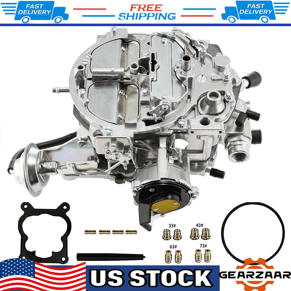 GEARTRONICSPART 4 Barrel Carburetor, Quadrajet 4MV, Chevrolet 305 350 ...