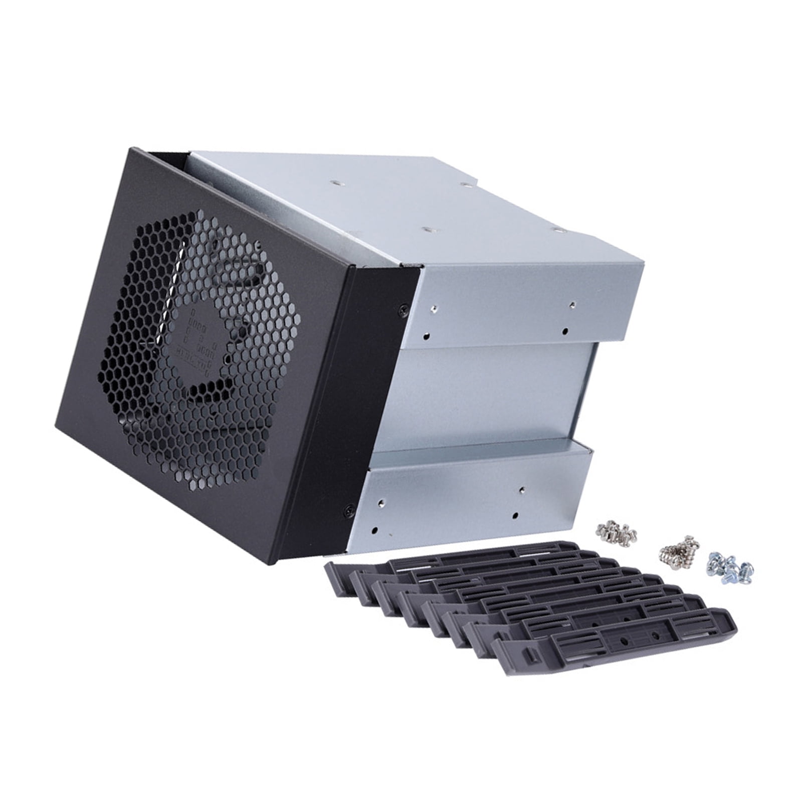 4 Bay Hard Drive Expansion Cage 3.5inch Hard Drive Cage Rack Tray for ...