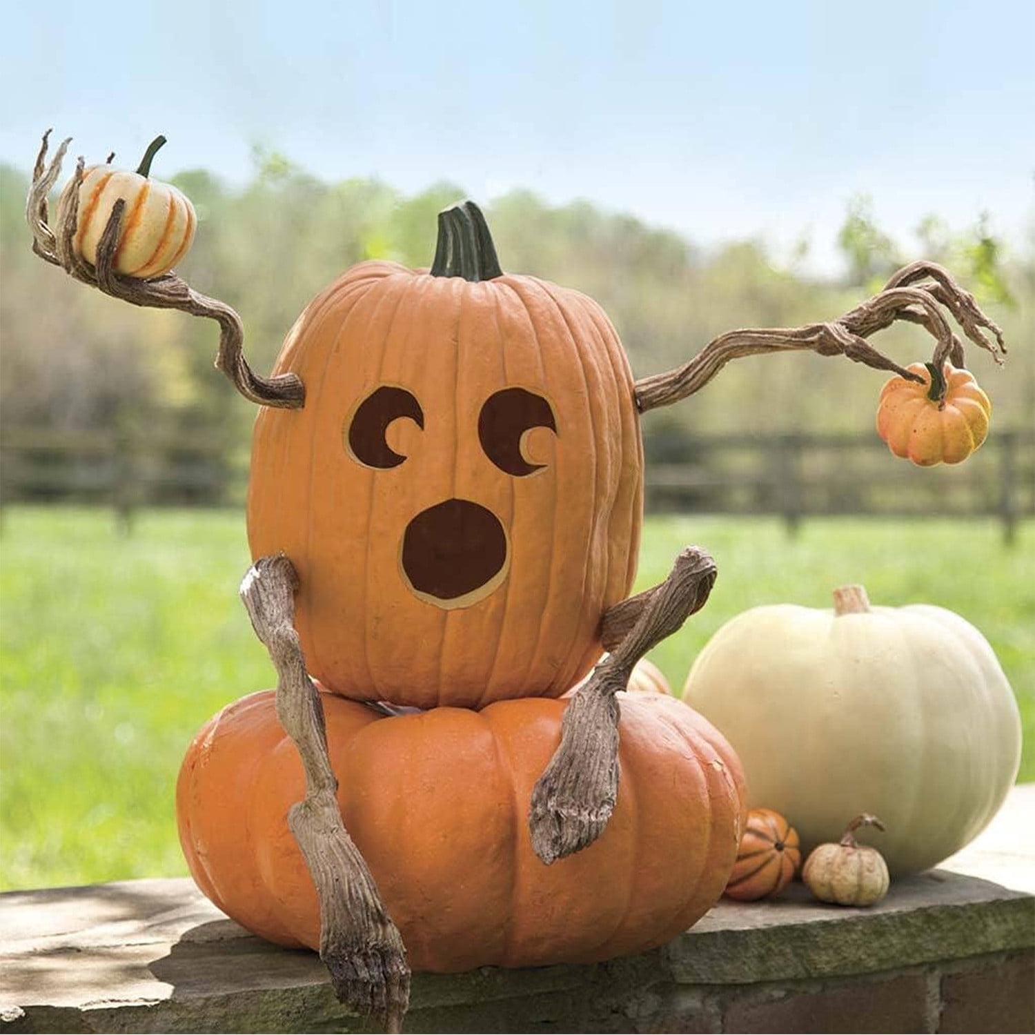 4 Bendable Pumpkin Arms and Legs, Create Whimsical Halloween ...