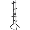 4-Bike Gravity Stand, Free-Standing Vertical Bike Rack for Garage ...