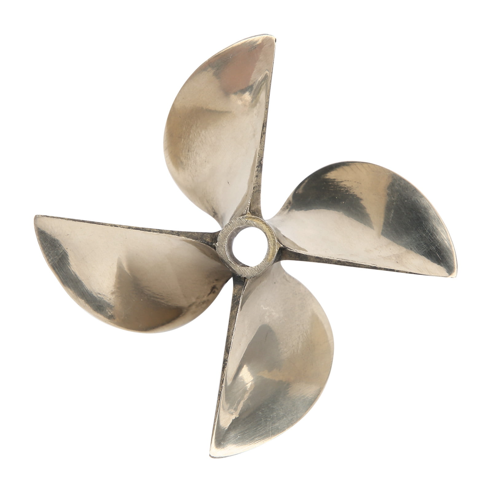4 Blade Copper Propeller 2.6in Diameter 0.3in Paddle Center Hole for ...