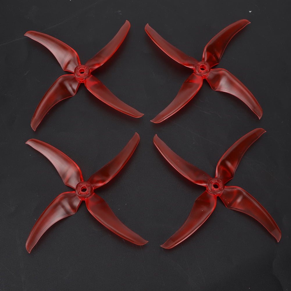 4 Blade Propeller, Propeller CW CCW, Thicker Airfoil 5 Inch Center ...